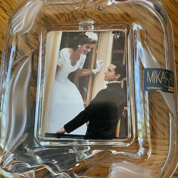 Mikasa | Accents | Mikasa Crystal Picture Frame Vintage | Poshmark